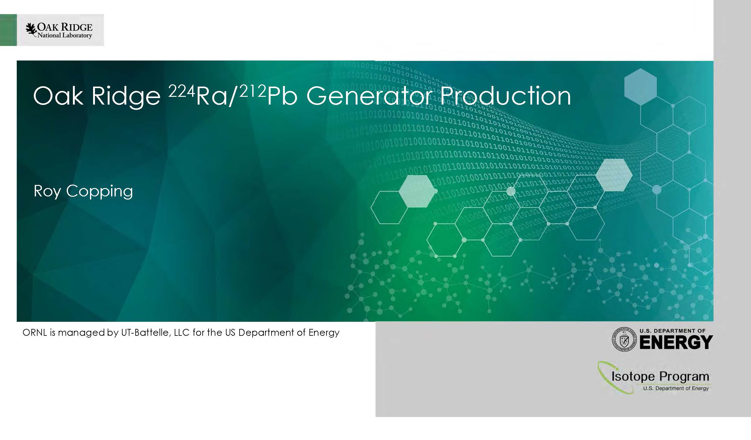 2021 DOE Isotope Program User Group Meetings | NIDC: National Isotope ... 2021 DOE Isotope Program User Group Meetings | NIDC: National Isotope ...